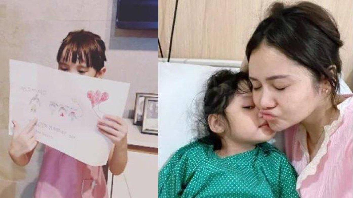 Pilu Mawar AFI Lihat Anaknya Melukis Tentang Keluarga, Steno Ricardo ...