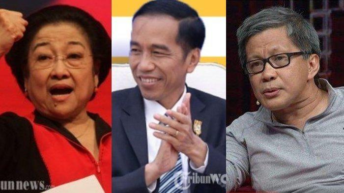 Rocky Gerung Melihat Ada Persaingan Antara Jokowi dengan Megawati, Sebut Berpotensi Pecah Kongsi ...