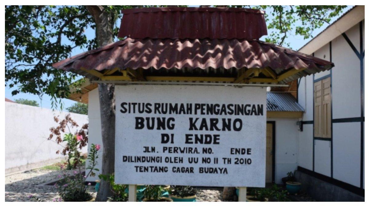 Jejak Sejarah Bung Karno: Mengunjungi Rumah Pengasingan di Ende, NTT ...