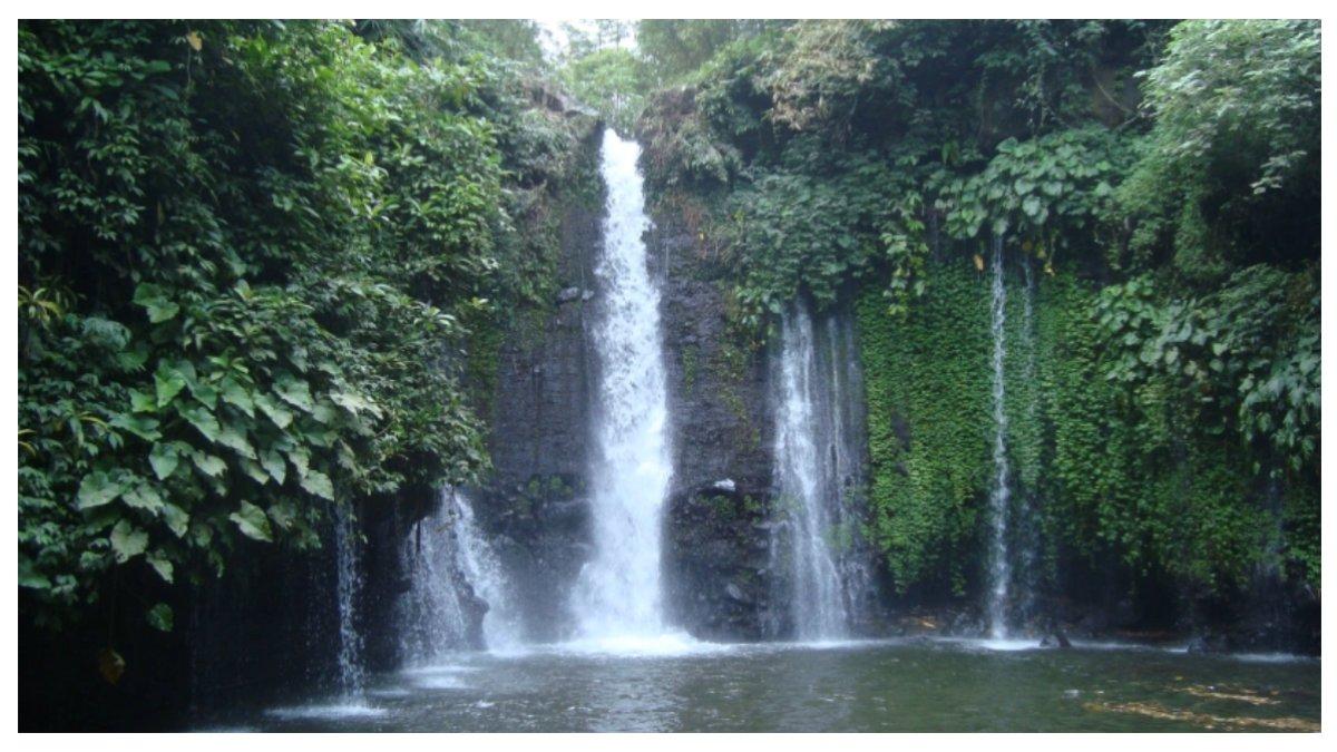 1 Jam dari Kota Pemalang Jateng, Curug ini Diberi Nama Seperti Senjata ...