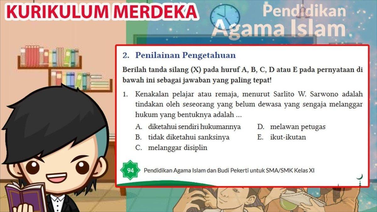 Soal & Kunci Jawaban Pendidikan Agama Islam Kelas 11 SMA Halaman 94-96 ...