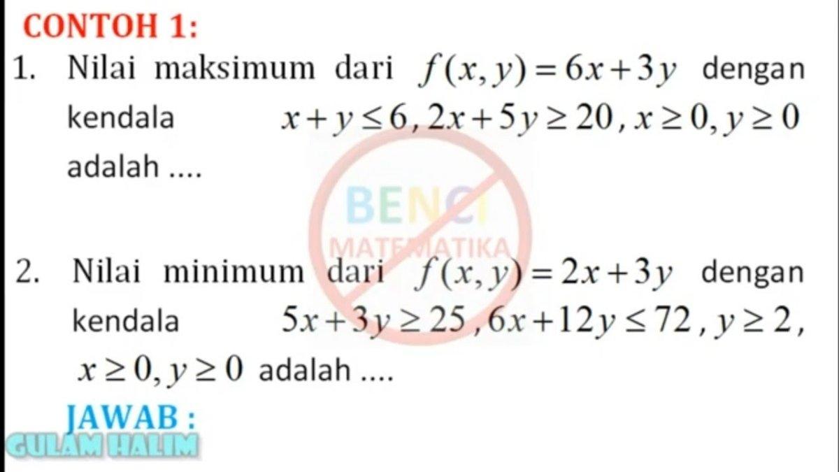 Soal & Kunci Jawaban Matematika SMA Kelas 10 Kurikulum Merdeka: 9 Soal Latihan Evaluasi Semester ...