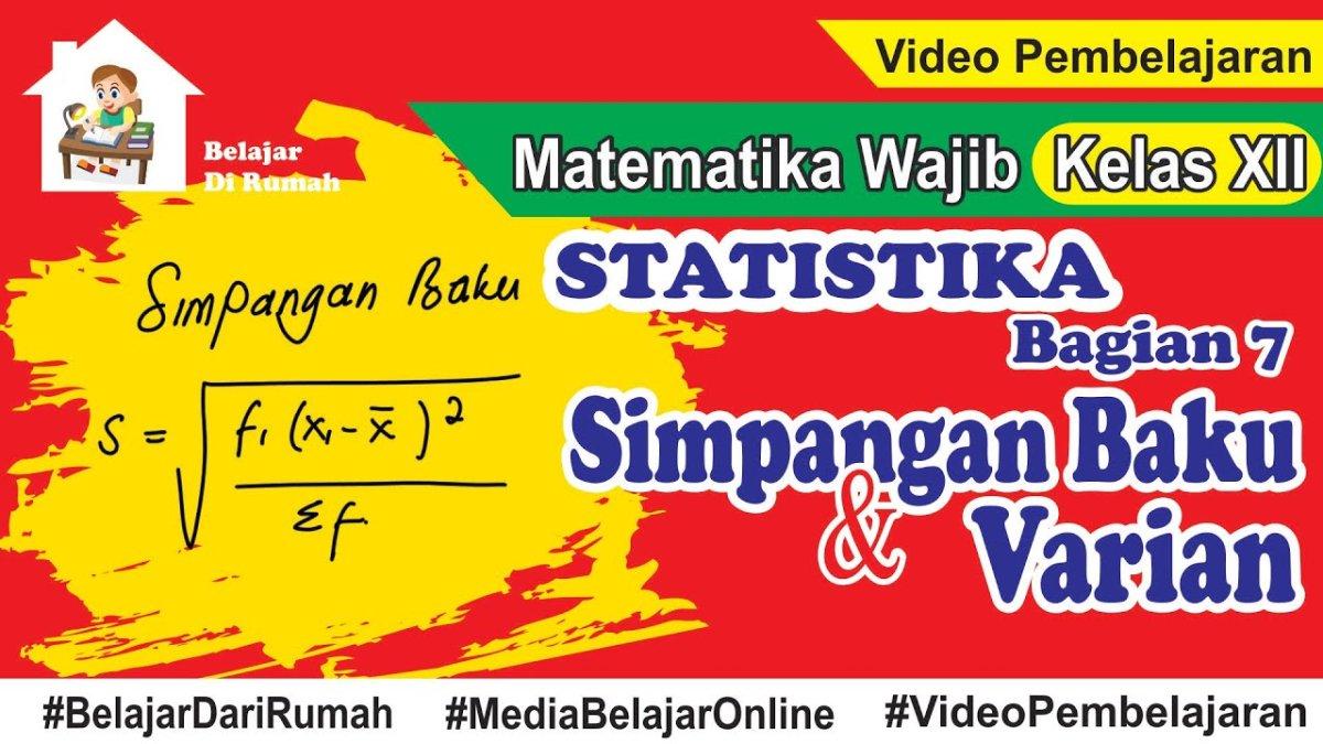 Soal & Kunci Jawaban Matematika SMA Kelas 10 Kurikulum Merdeka: Varian dan Simpangan Data ...