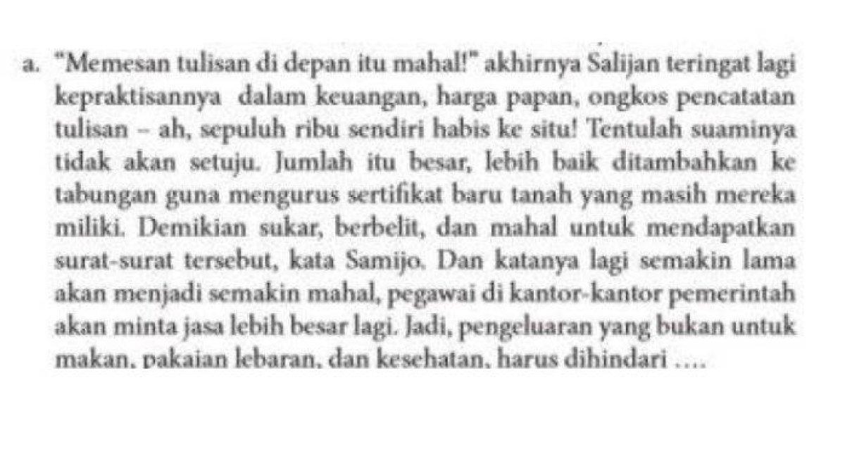 Soal And Kunci Jawaban Pelajaran Bahasa Indonesia Kelas 11 Hal 117