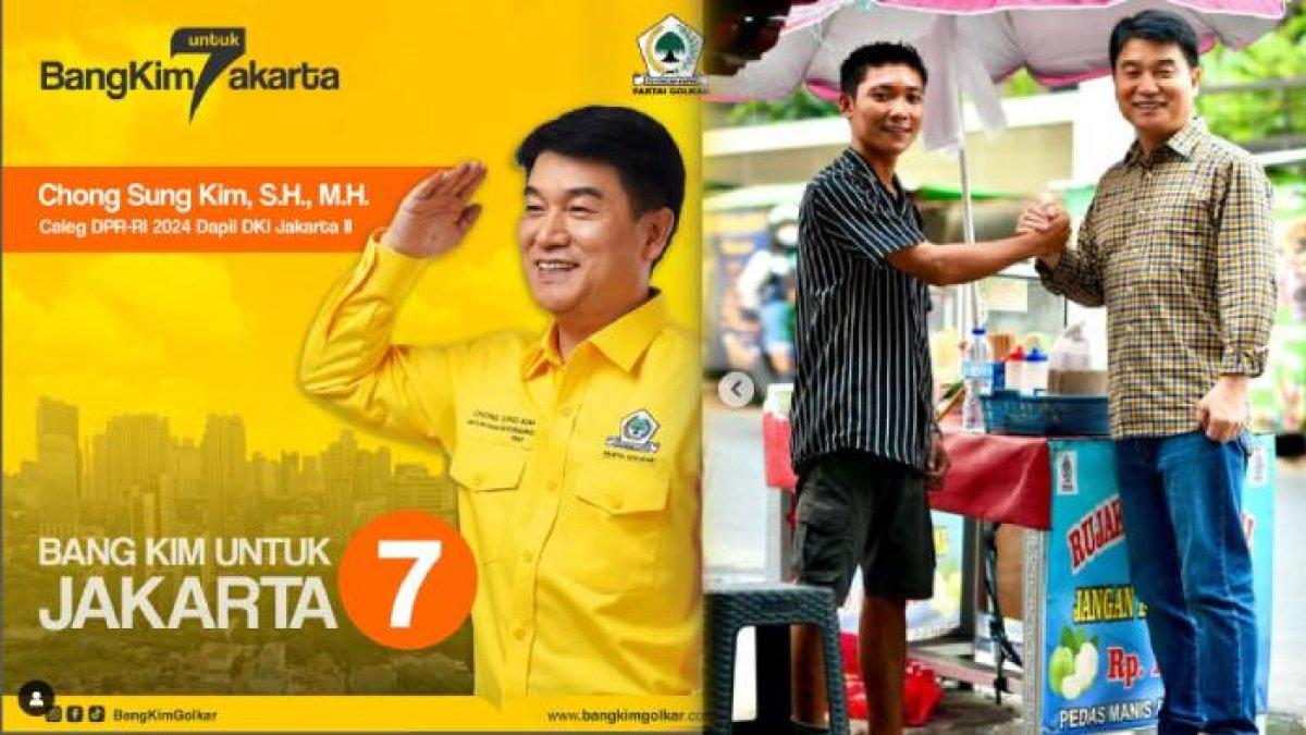 Sosok Chong Sung Kim, Caleg Golkar yang Tinggal di Jakarta Sejak 1992 ...