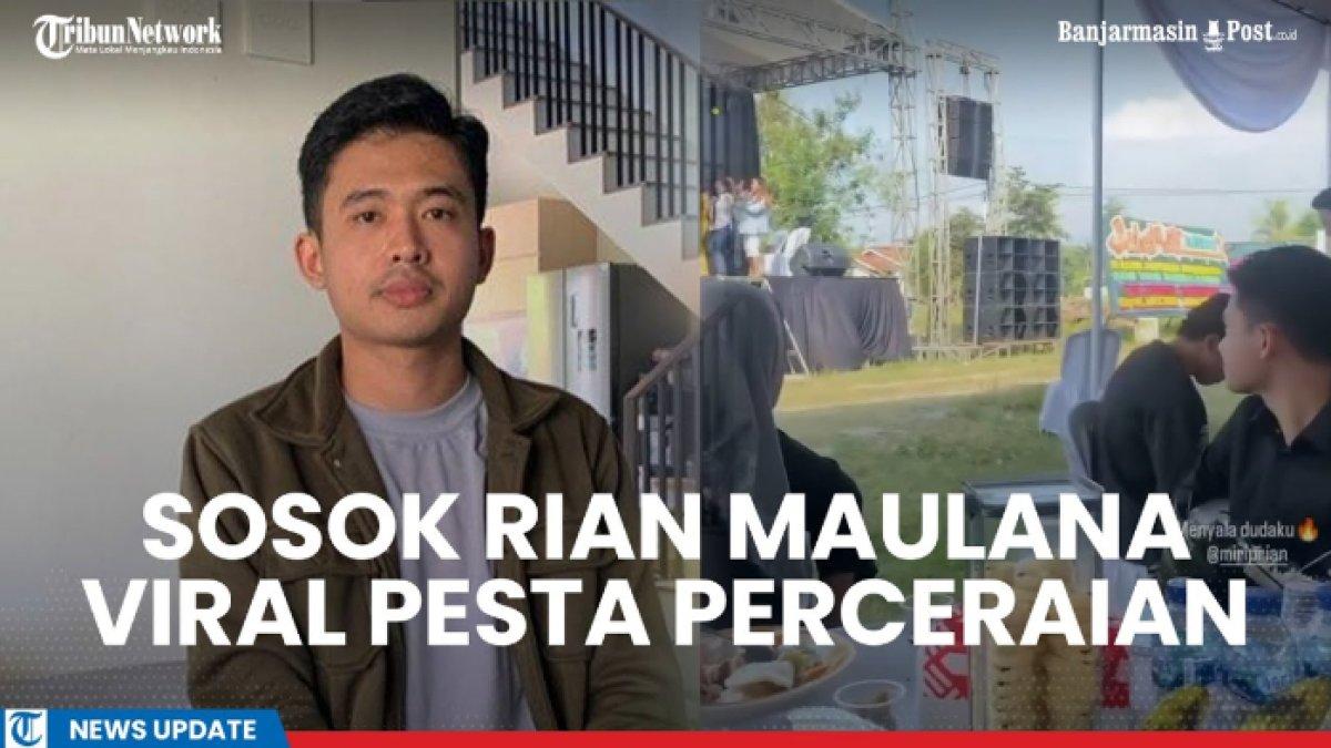 Sosok Rian Maulana, Pemuda Gelar Pesta Perceraian Mewah Rp50 Juta setelah 4 Bulan Nikah ...