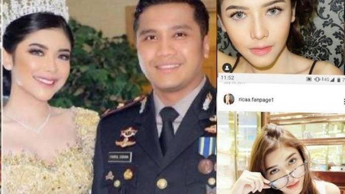 Rica Andriani, Selebgram yang Dinikahi Kapolsek Kembangan Ternyata Cucu ...
