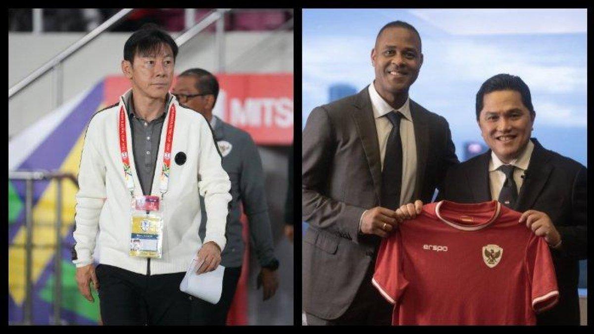 Head to Head Patrick Kluivert vs Shin Tae-yong, 2 Pelatih Timnas Indonesia Beda Era, Cek Raihan ...