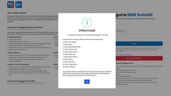 Cara Daftar di Subsidi Tepat MyPertamina untuk Beli Pertalite & Solar Mulai 1 Juli, Butuh KTP ...