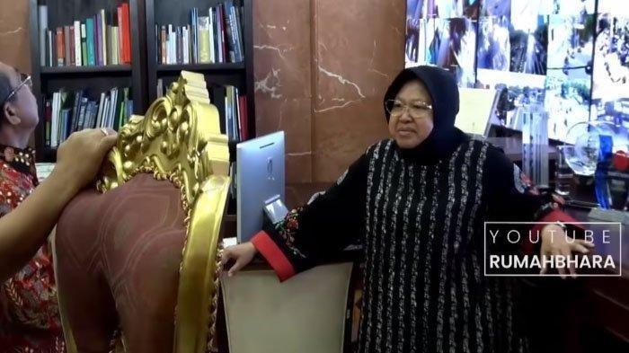 Hari Pertama Tri Rismaharini Jadi Mensos Ngobrol Dengan Pemulung