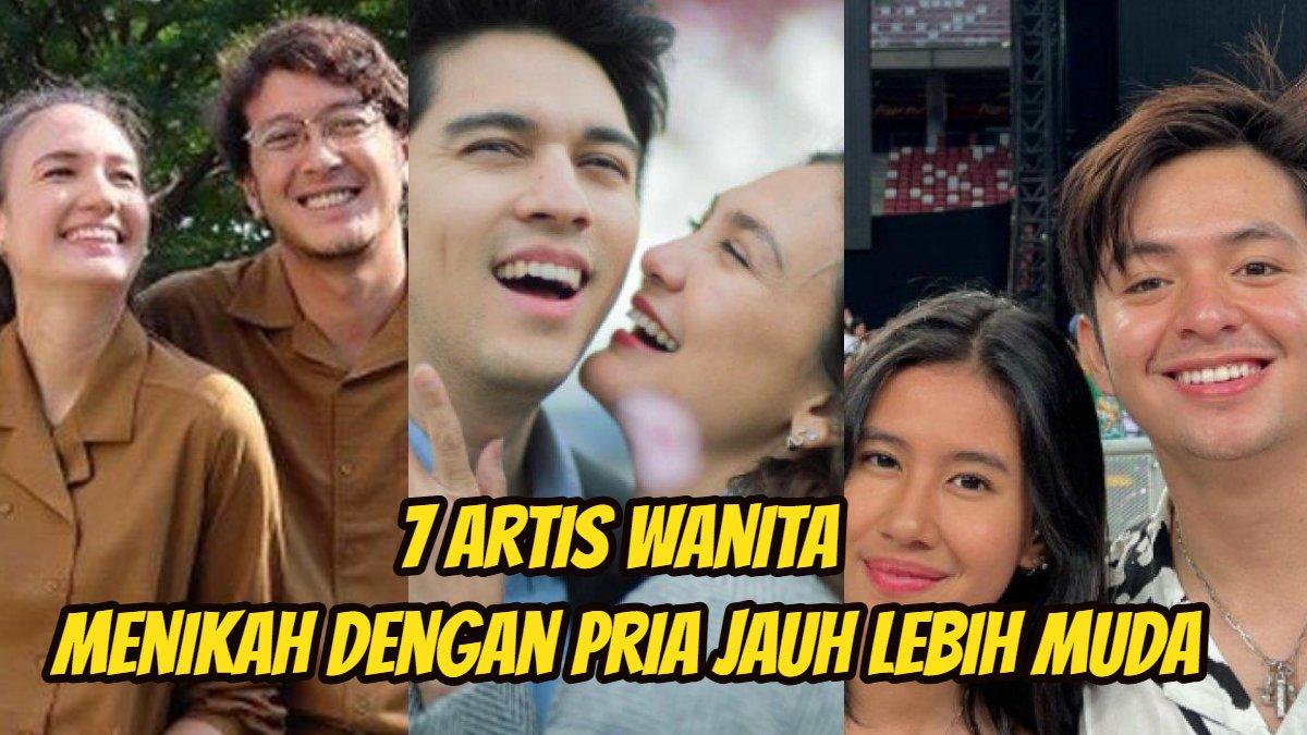 7 Artis Wanita Menikah dengan Pria Jauh Lebih Muda, Termasuk Luna Maya Istri Maxime Bouttier ...