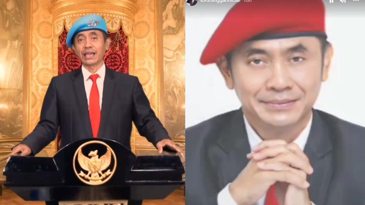 Profil dan Instagram Lord Rangga, Tokoh Fenomenal Petinggi Sunda Empire ...