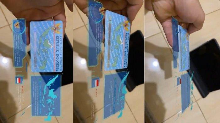 Viral di Medsos Tampilan Hologram e-KTP di Instagram Bak Film ...