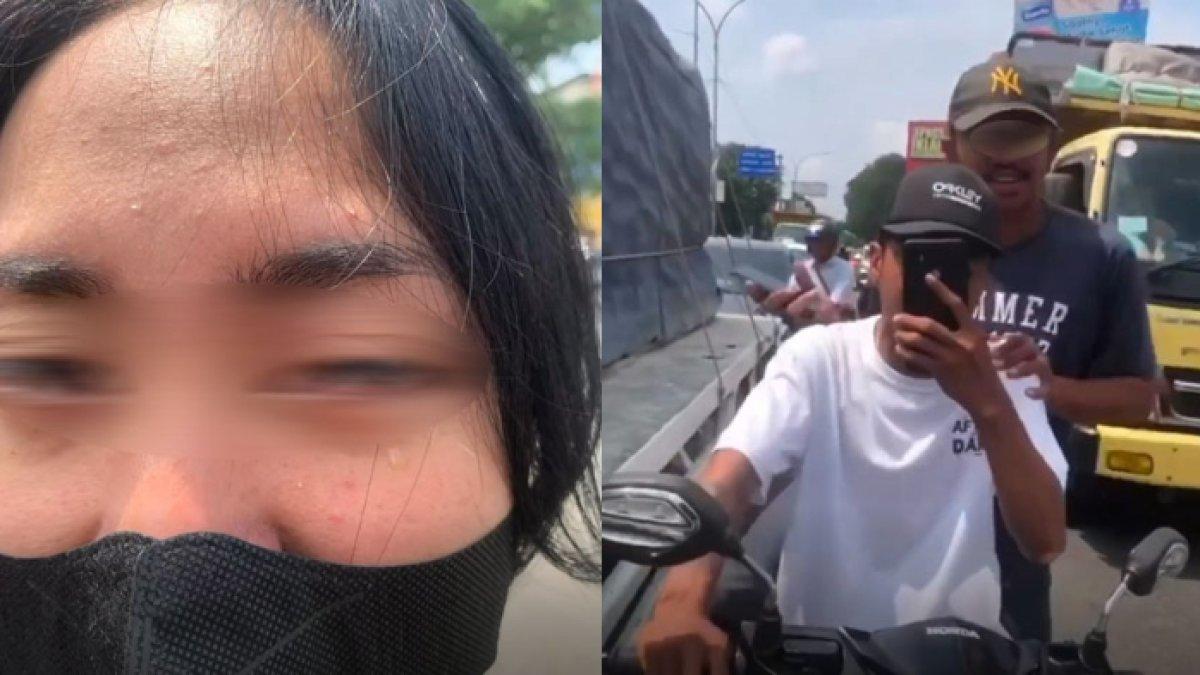 VIRAL Wanita Dikejar dan Dipukul 2 Pria di Jogja, Mengaku dari Samsat ...