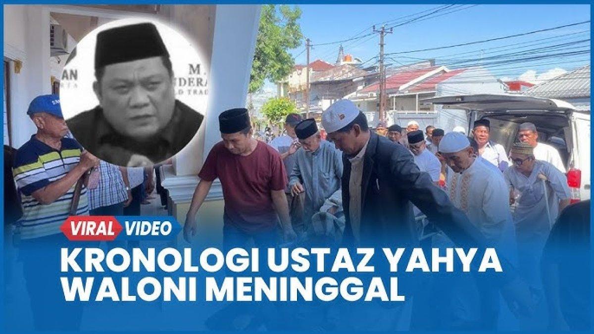 Ucapan Terakhir Ustaz Yahya Waloni Sebelum Ambruk & Meninggal di Makassar, Jamaah Menangis ...
