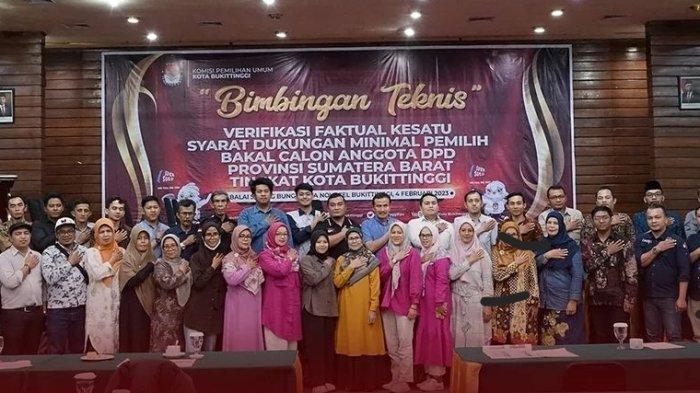 20 Hari Kedepan, KPU Bukittinggi Verifikasi Faktual Syarat Minimal Pemilih Bakal Calon DPD ...