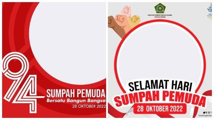 Cara Buat Twibbon Hari Sumpah Pemuda 2022 hingga Unggah di Media Sosial Langsung dari Handphone ...