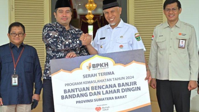BPKH Salurkan Bantuan Kebencanaan Rp.717 Juta, Gubernur Yakin Masyarakat Makin Optimis untuk ...