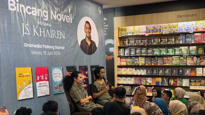 Khairen: Penulis Novel Harus Rajin, Riset Selera Pembaca dan Penerbit - Tribunpadang.com