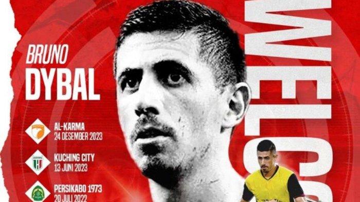Bruno Dybal, Bintang Anyar Semen Padang FC: Dari Persiraja hingga Liga ...