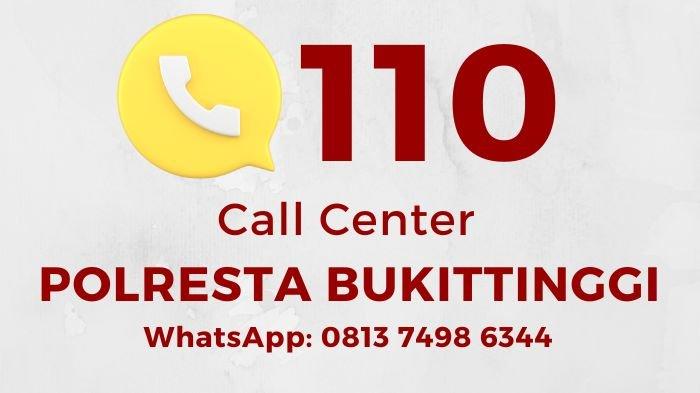 Polresta Bukittinggi Luncurkan Call Center 110 dan WhatsApp Aduan, Siap ...
