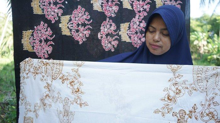 Ciri Khas Batik Sampan Asli dari Dusun Sampan Kota Pariaman ...