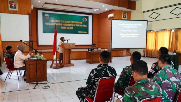 Korem 032/Wbr Gelar Sosialisasi Pencegahan Pemberantasan Penyalahgunaan ...