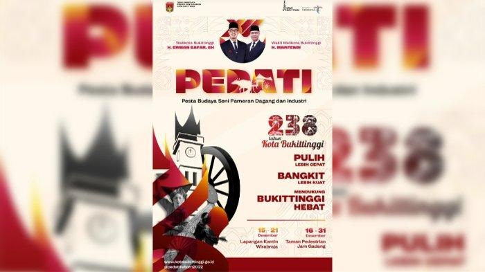 Catat! Event Pedati 2022 di Bukittinggi Dibuka untuk Umum dan Gratis ...
