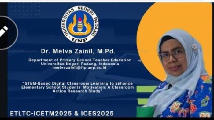 Dosen UNP Melva Zainil Presentasi saat Konferensi Internasional, Kajian ...