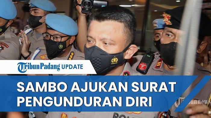 Jelang Sidang Etik, Ferdy Sambo Ajukan Surat Pengunduran Diri, Sidang Digelar Tertutup ...