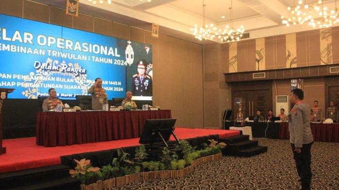 Gelar Operasional Bulanan Triwulan I 2024, Kapolda Irjen Pol Suharyono: Terima Kasih kepada ...