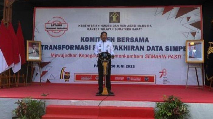 Kemenkumham Sumbar Gelar Komitmen Bersama, Wujudkan Transformasi ...