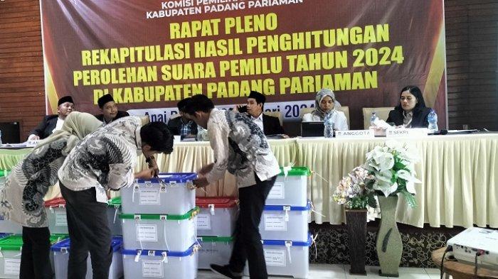 KPU Padang Pariaman Hari Ini Mulai Rekapitulasi Hasil Perolehan Suara Pemilu 2024 - Tribunpadang.com