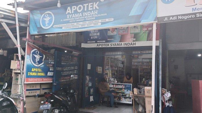 Kasus Gagal Ginjal pada Anak, Apotek Syama Indah di Lubuk Buaya Padang Tahan Penjualan Obat ...