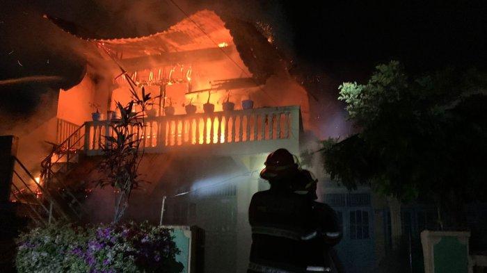 2 Rumah Warga Terbakar di Padang Timur Kota Padang, Lokasi di ...