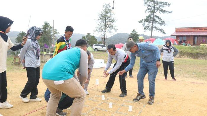 Kwarcab 0303 Gerakan Pramuka Sijunjung Menggelar Outbound Training di ...