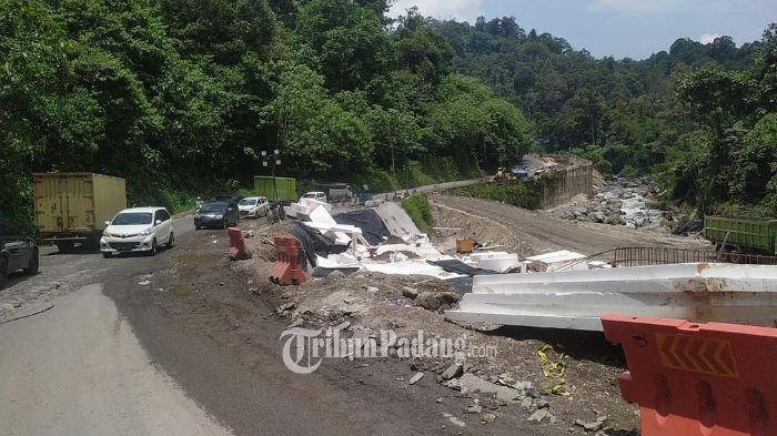 Jalur Lembah Anai Pengaspalan hingga 15 Oktober, Lalu Lintas Padang-Bukittinggi Siang Ini Lancar ...