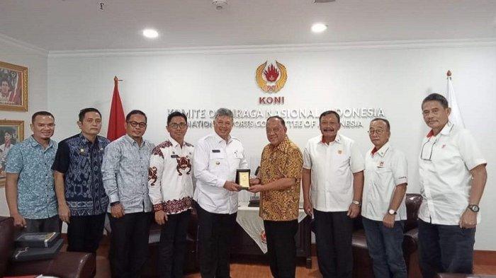 Rencana Tuan Rumah Porprov 2025, Wali Kota Solok Audiensi dengan KONI Pusat - Tribunpadang.com