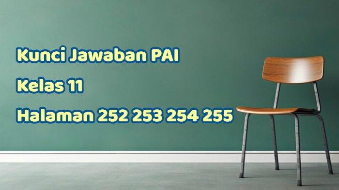 Kunci Jawaban PAI Kelas 11 Kurikulum Merdeka Halaman 252 253 254 255: Pilihan Ganda Bab 8 ...