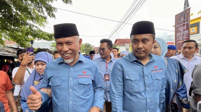 Hasil Pilkada Sumbar: Mahyeldi - Vasco Menang dengan 77,12 Persen Suara, Epyardi - Ekos 22,88 ...