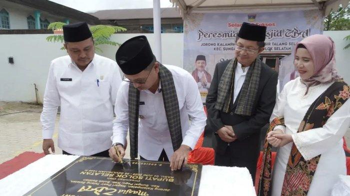 Masjid Zainal Bagindo Alamsyah di Solok Selatan Simbol Kerja Sama Warga, Diresmikan Bupati ...