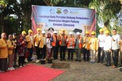 Peletakan Batu Pertama Telah Dilakukan, Gedung Perkuliahan Kampus UNP ...