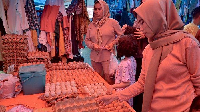 Harga Telur di Pasar Sijunjung Capai Rp50 Ribu per Krat, Pedagang Prediksi Melonjak Jelang ...