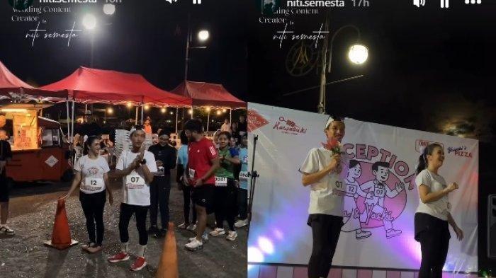 Viral Resepsi Pernikahan Lomba Lari di Banjarmasin, Pengantin dan Tamu ...