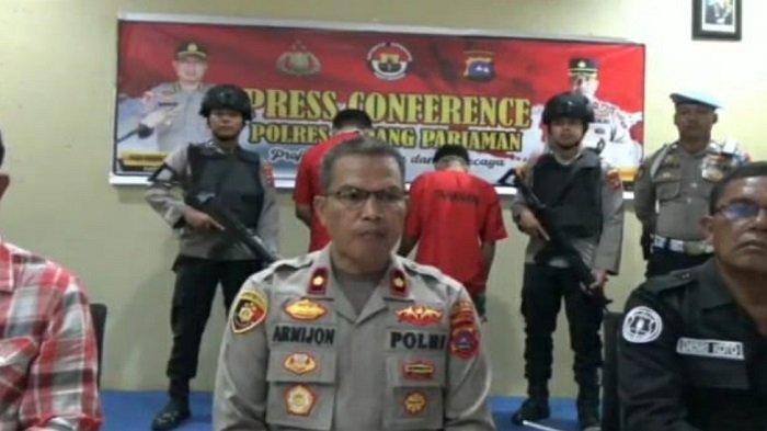 2 Pria Diduga Pengedar 43 Paket Sabu Ditangkap di Padang Pariaman, Diamankan Saat Baru Keluar ...