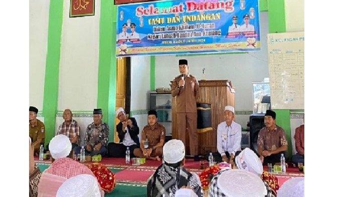 Khatam Alquran Nagari Lubuak Landua Aua Kuning Sukses, Wakil Bupati ...