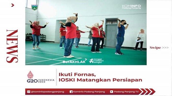 Ikuti Festival Olahraga Rekreasi Nasional VI Palembang, IOSKI Padang ...