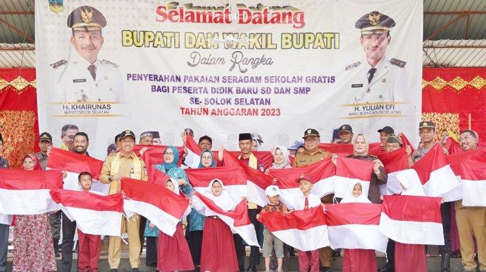 Bupati Khairunas Ajak, Seluruh Masyarakat Majukan Solok Selatan - Tribunpadang.com