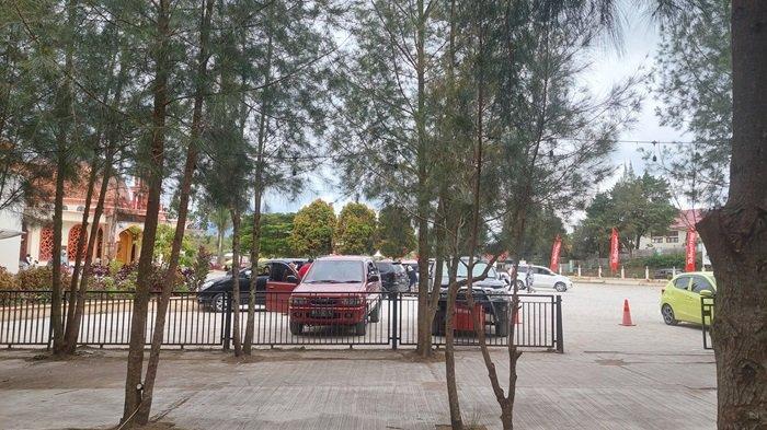 Libur Nataru, Rest Area Masjid Ummi Alahan Panjang Ramai Disinggahi ...