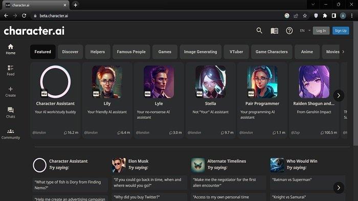 Viral Character AI : Trend Baru di Kalangan Remaja Indonesia, Ikuti ...